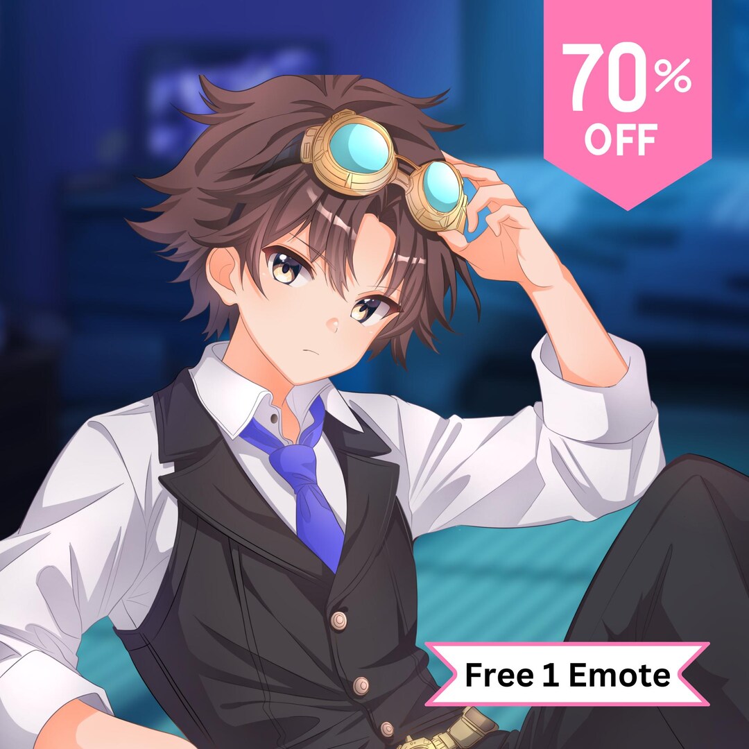CUSTOM Anime PFP Anime Avatar PFP Art Twitch Profile Picture for ...