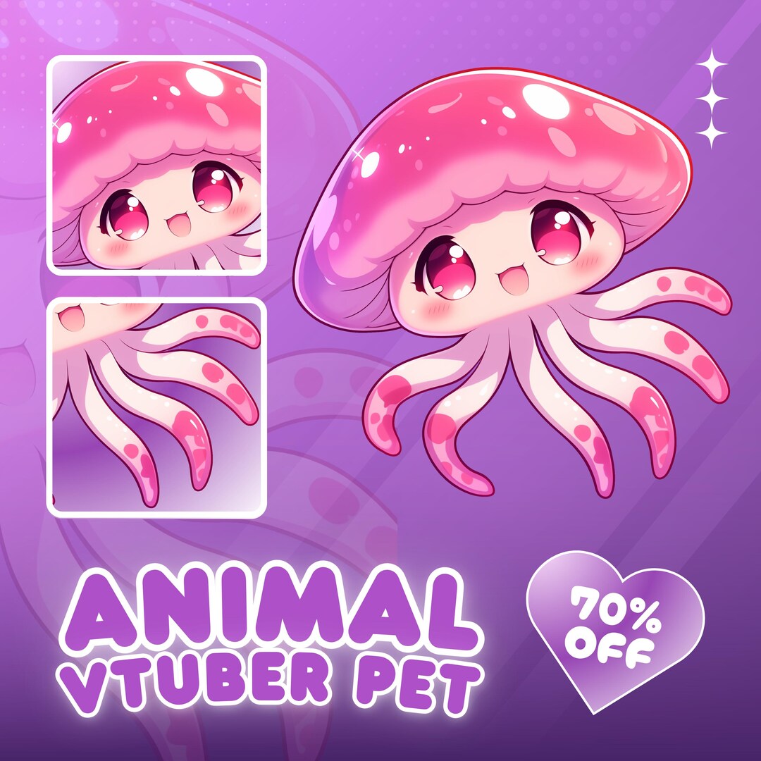 Custom Vtuber Pet | Animal Vtuber, Vtuber Commission, Vtuber Pet ...