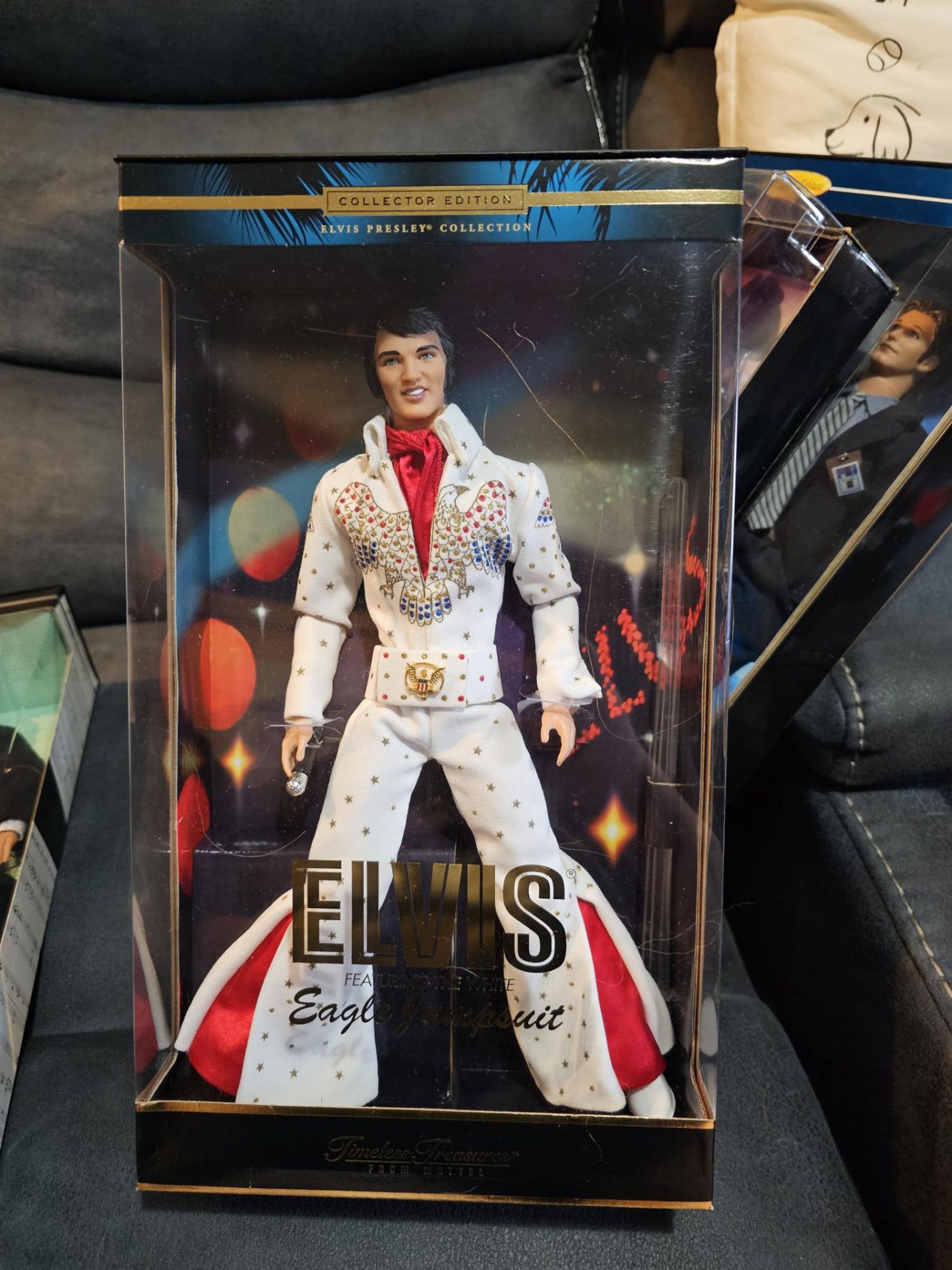 Elvis in White Eagle Jumpsuit - Etsy