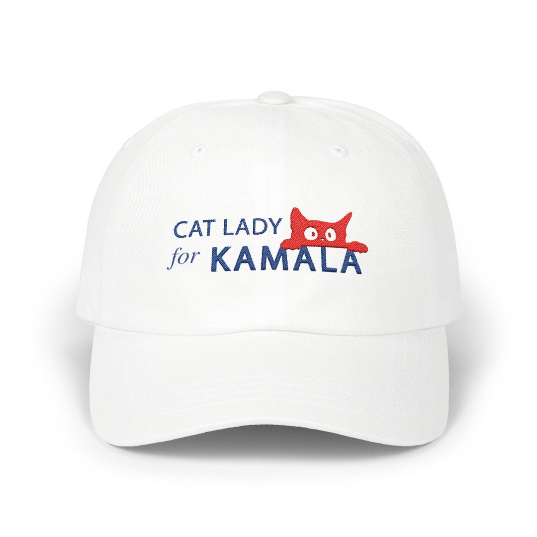 Kamala Cat Lady Hat, Kamala Cat Hat, Kamala Harris Cap, Gift for ...