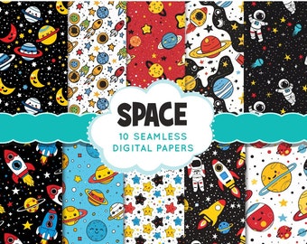 Space Digital Papers, Planets Png, Astronaut Background, Out of This ...