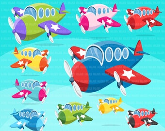 Air Travel Clip Art | Etsy