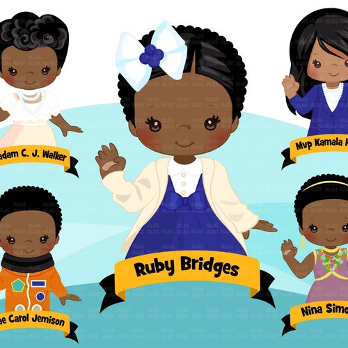 Black History Clipart - Etsy