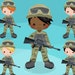 Army Clipart, Little Soldier Boy Graphics. Salute Patriots, Gun ...