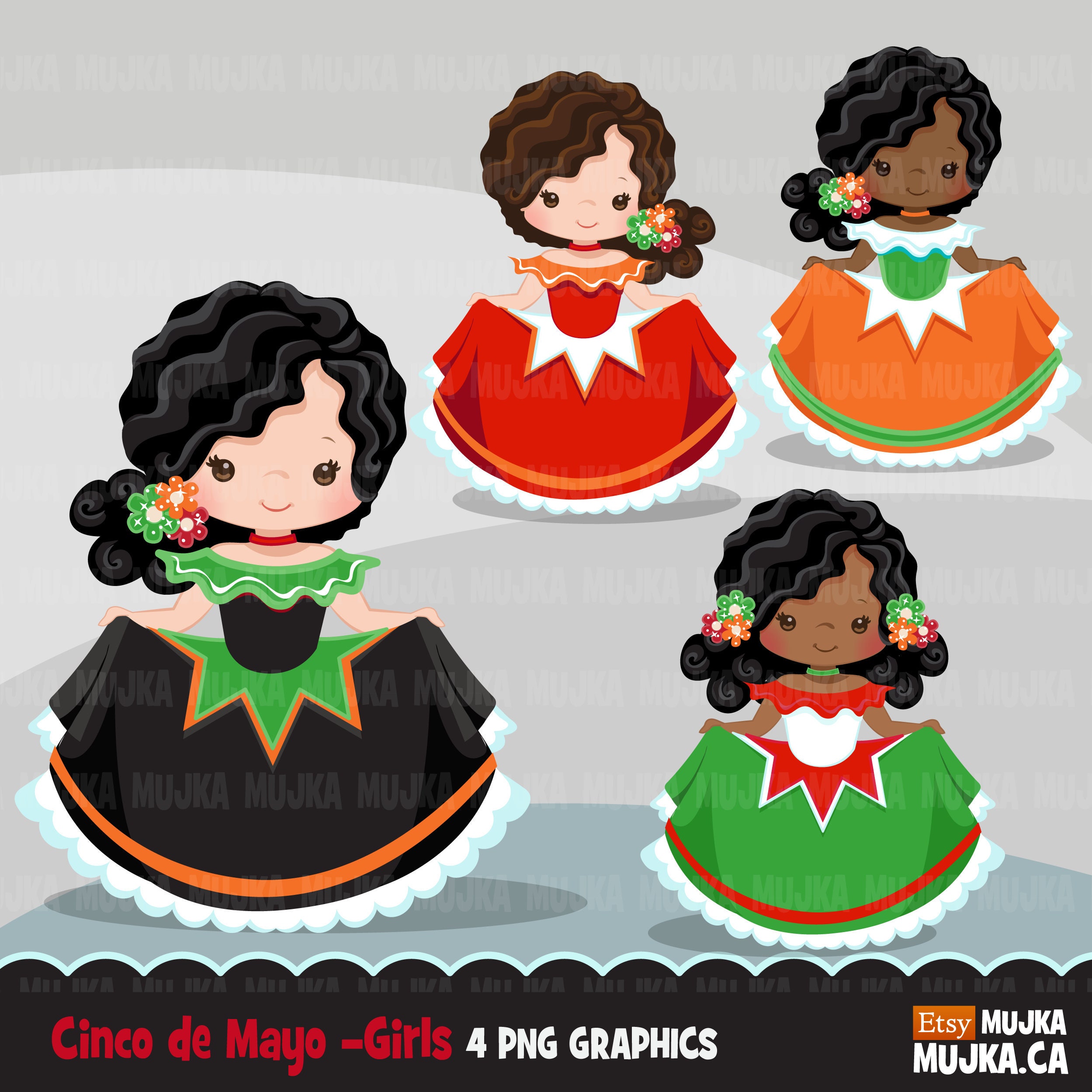 Cinco de Mayo clipart cinco de mayo png Mexicaanse folk - Etsy Nederland