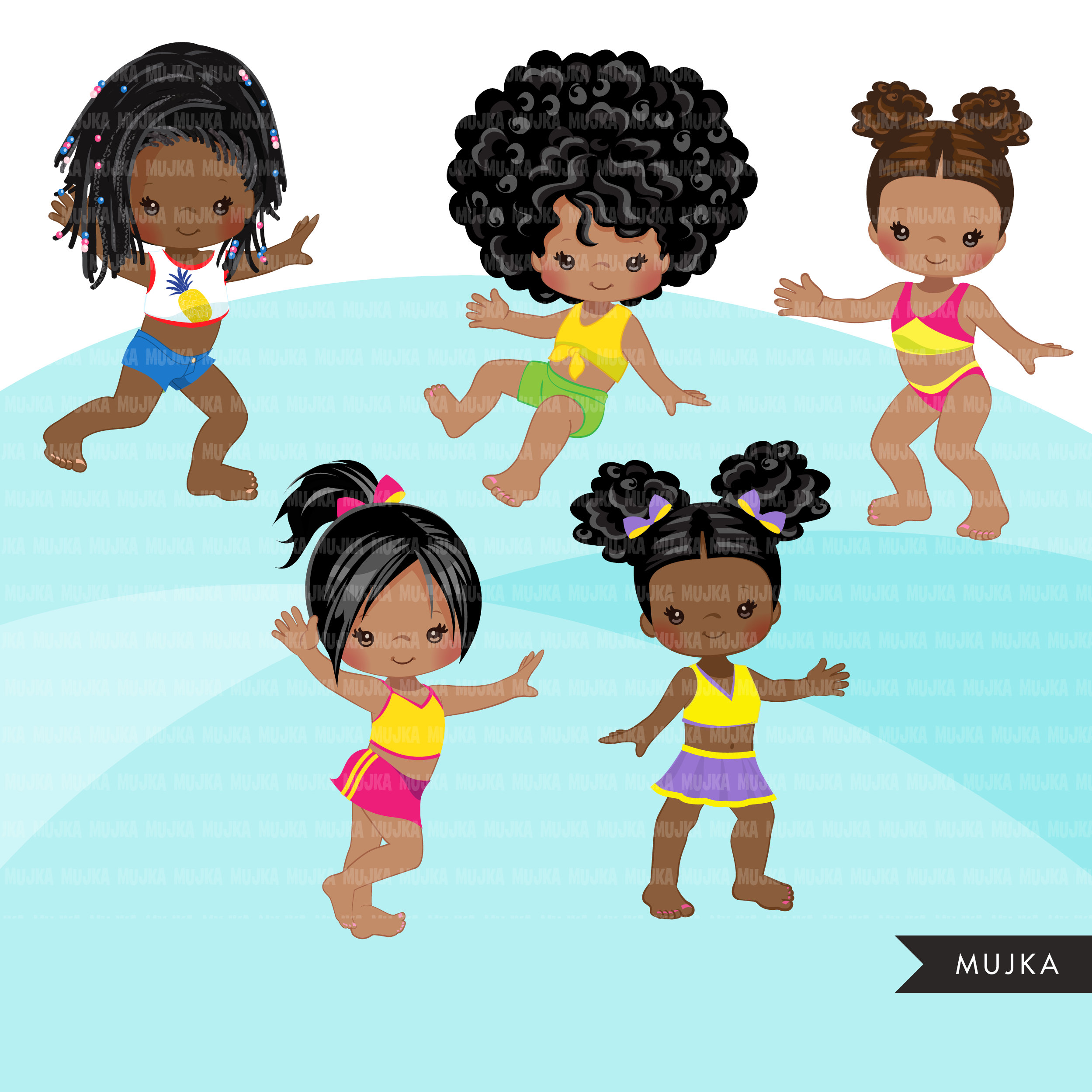 Splash Park Clipart