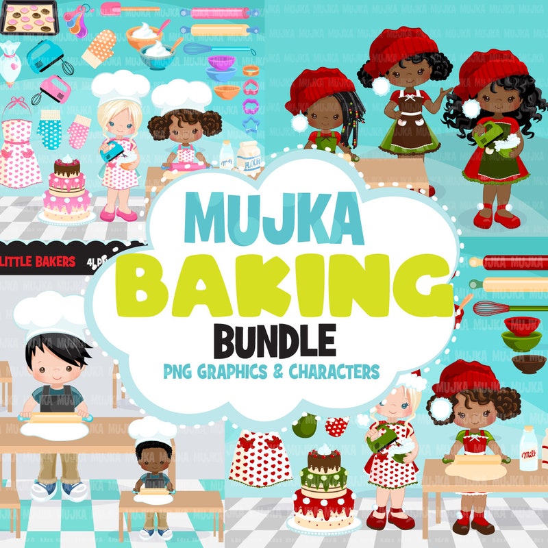 Baking Clipart - Etsy