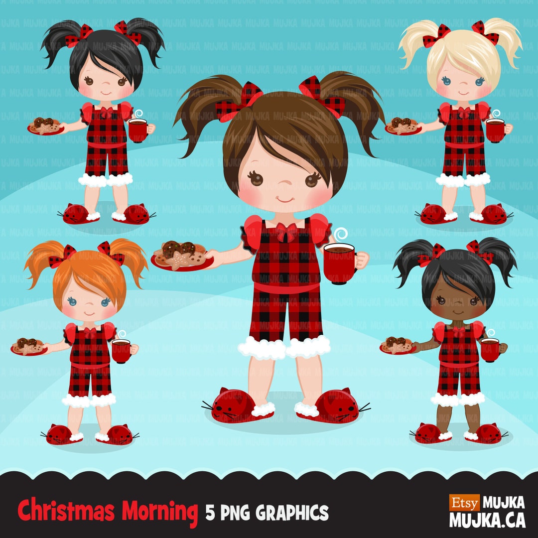 Christmas Clipart, Christmas Plaid Png, Plaid Pajama Png, Christmas ...