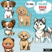 Dogs Png, Puppy Png, Pets Clipart Bundle, Cute Dogs Clipart, Best ...