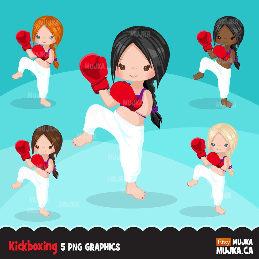 Girl Kickboxing