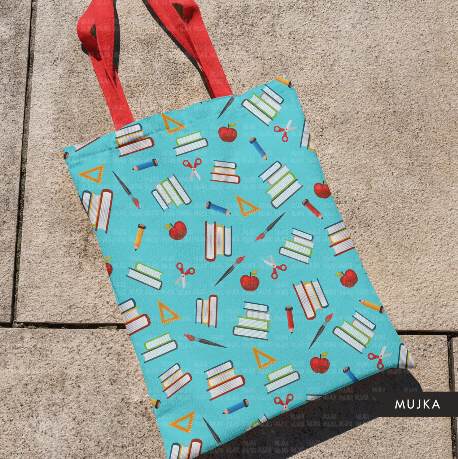School Digital Papers, Seamless School Patterns, School Printable ...