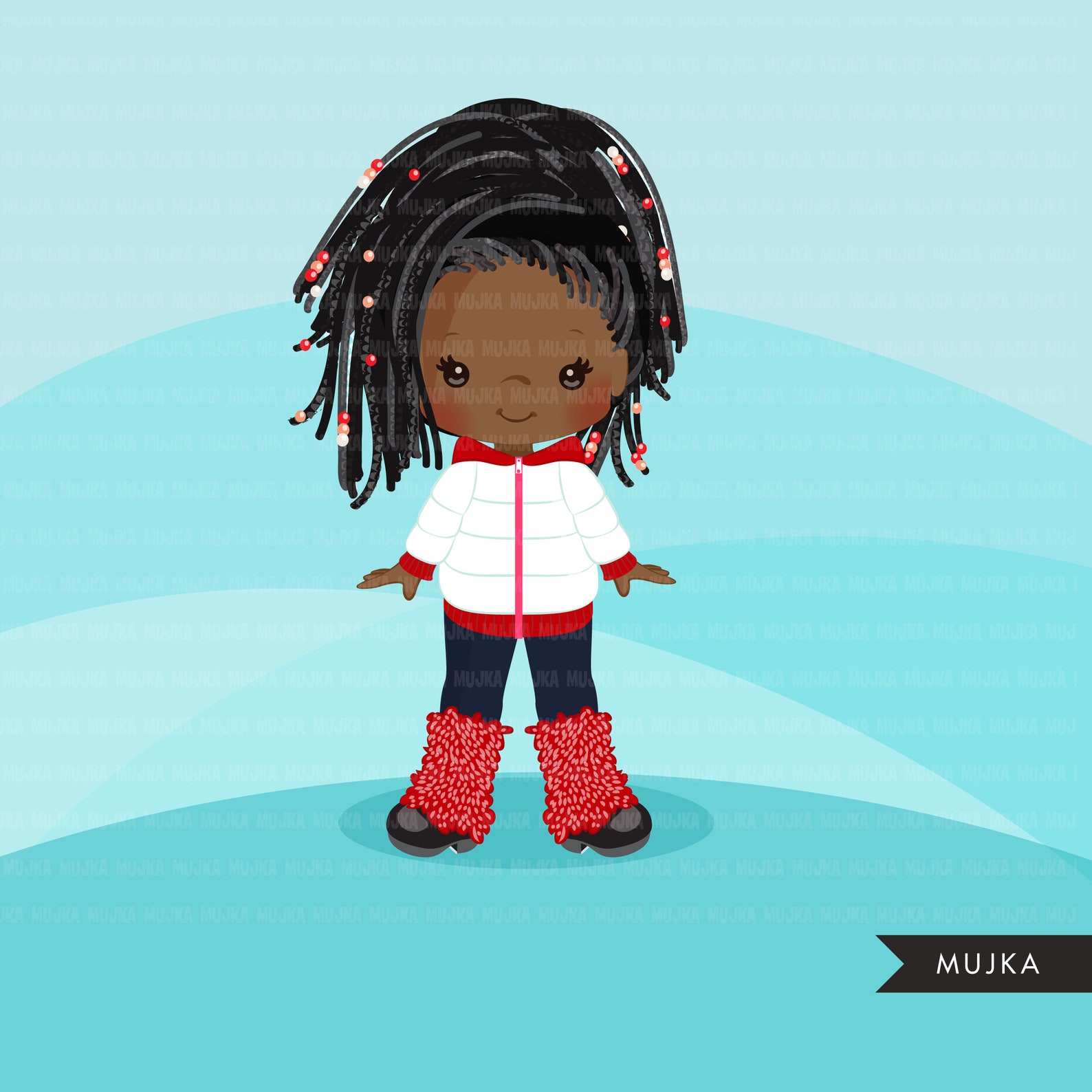 Paper Doll Clipart Winter Outfits Winter Dress up Party - Etsy