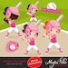 Softball Clipart. Pink Baseball Graphics, Baseball Players, Baseball ...