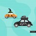 Drive-by Halloween Clipart, Drive Through Party, Parade Clipart ...