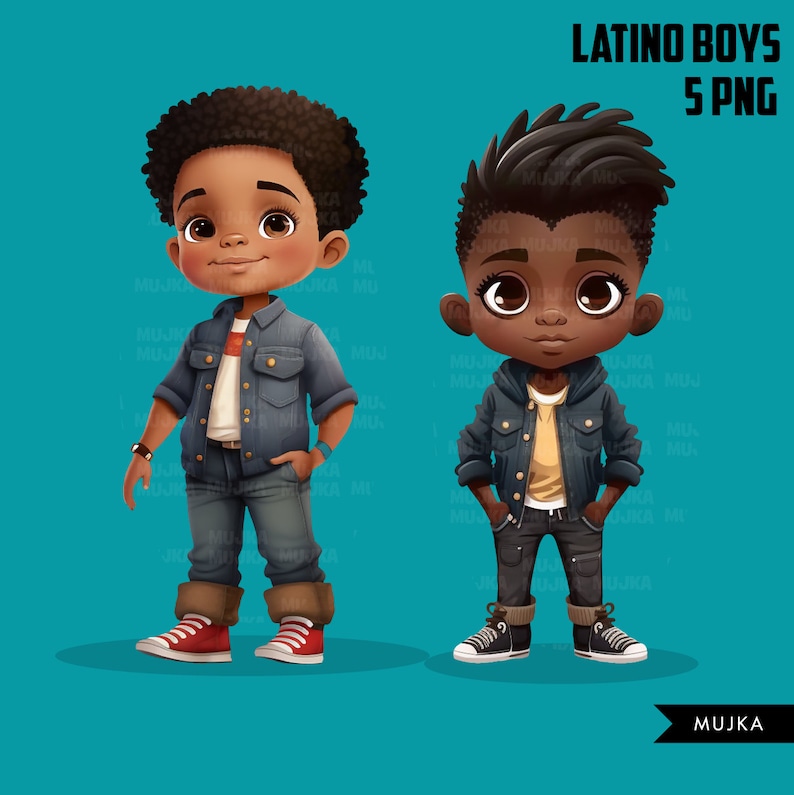 Latino Boys Art Siblings Png Friends Png Hispanic Png - Etsy Canada