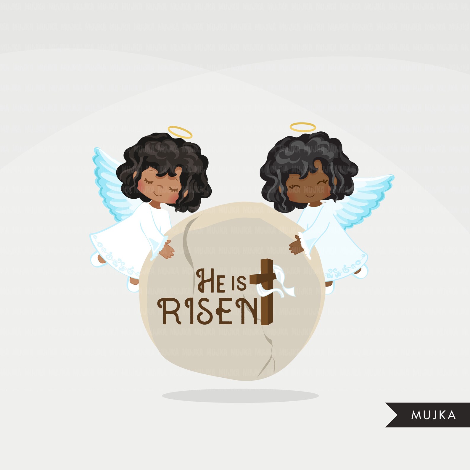 He is Risen Png Black Jesus Clipart Brown Jesus Clipart - Etsy