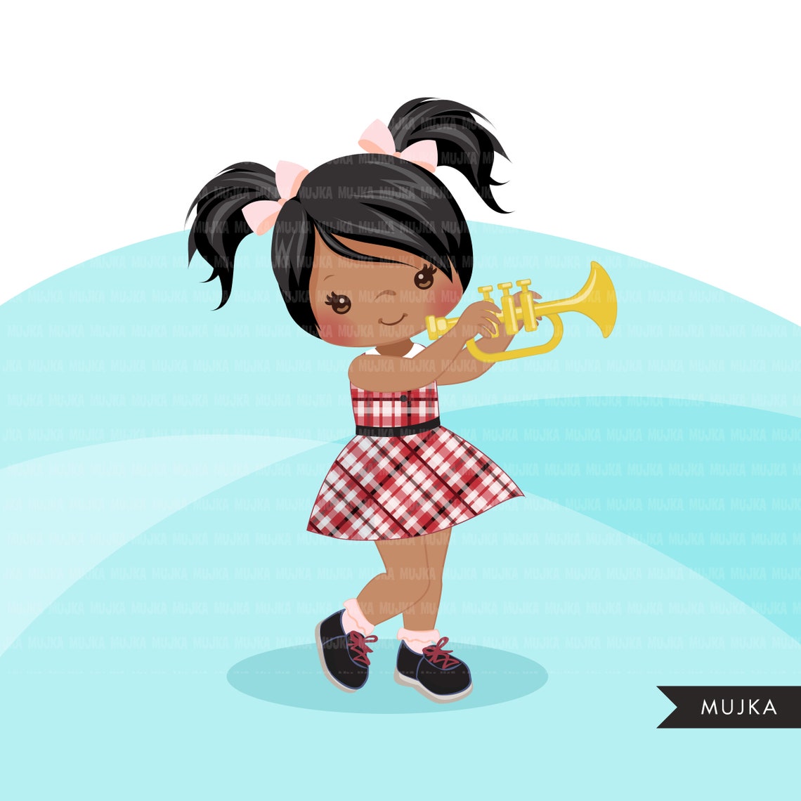 Trumpet Clipart Music Instruments Clipart Education - Etsy