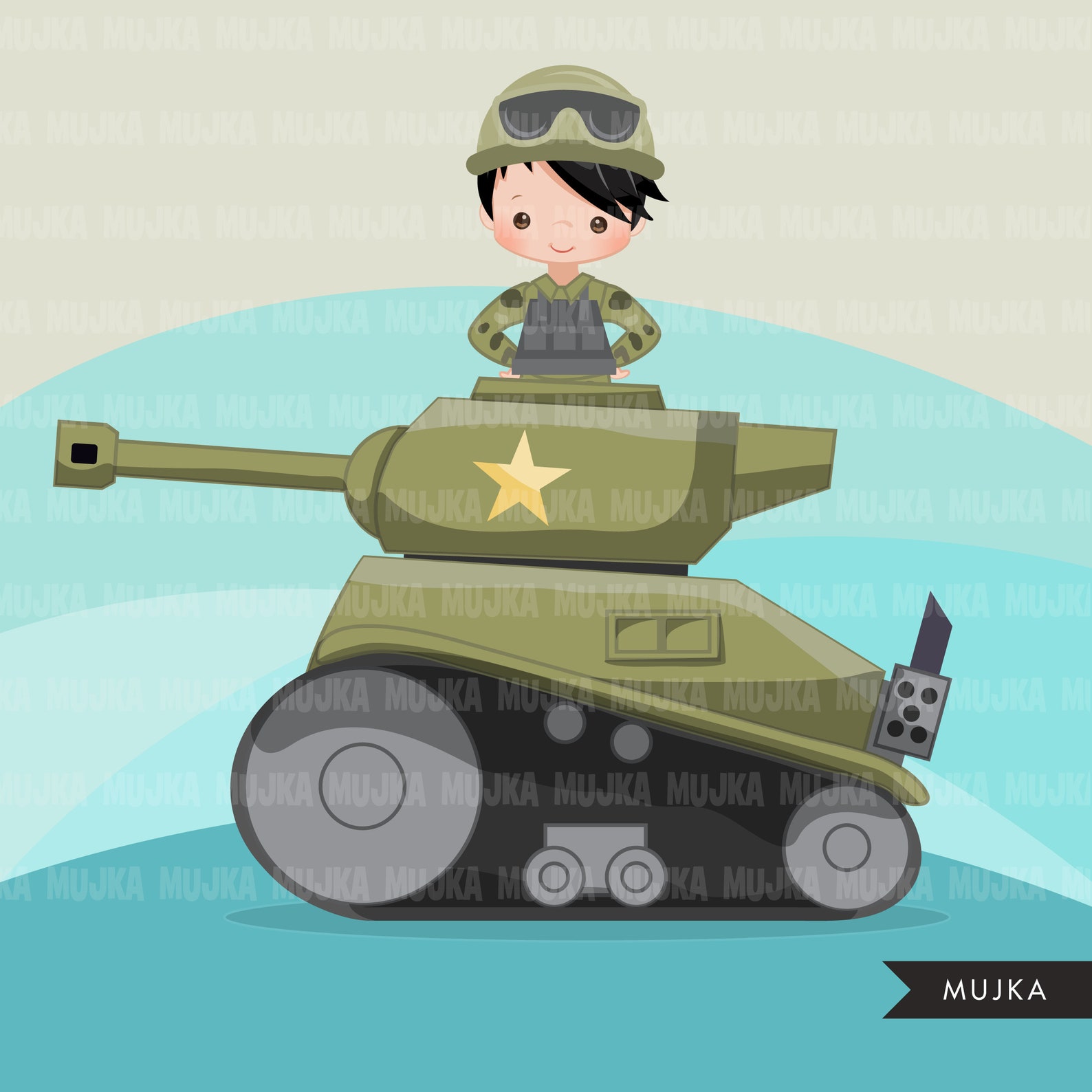 Tank Clipart Soldier Clipart Army Clipart Patriot Clipart - Etsy