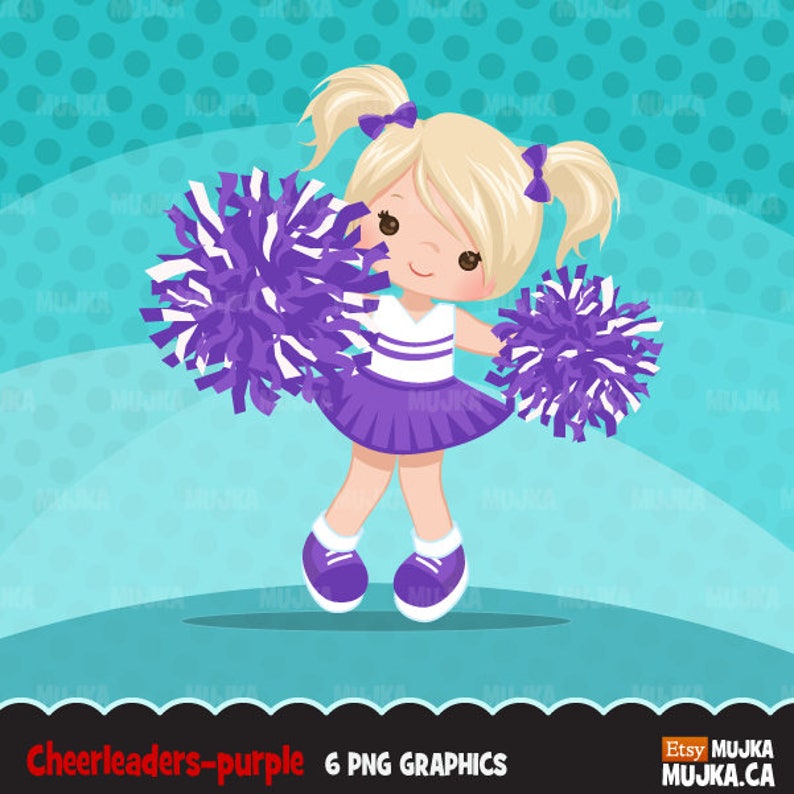 Cheerleader Clipart Sports Clipart Basketball Cheer Png - Etsy