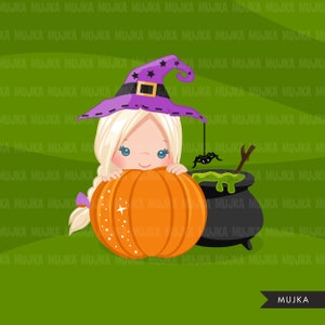 Halloween Peek a Boo Peeking Girls Clipart. Cute Kids Peeking on ...