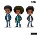 Black Boys Art, Siblings Png, Friends Png, Dreadlocks Png, Black Boys Clipart, Cool Black Boys ...