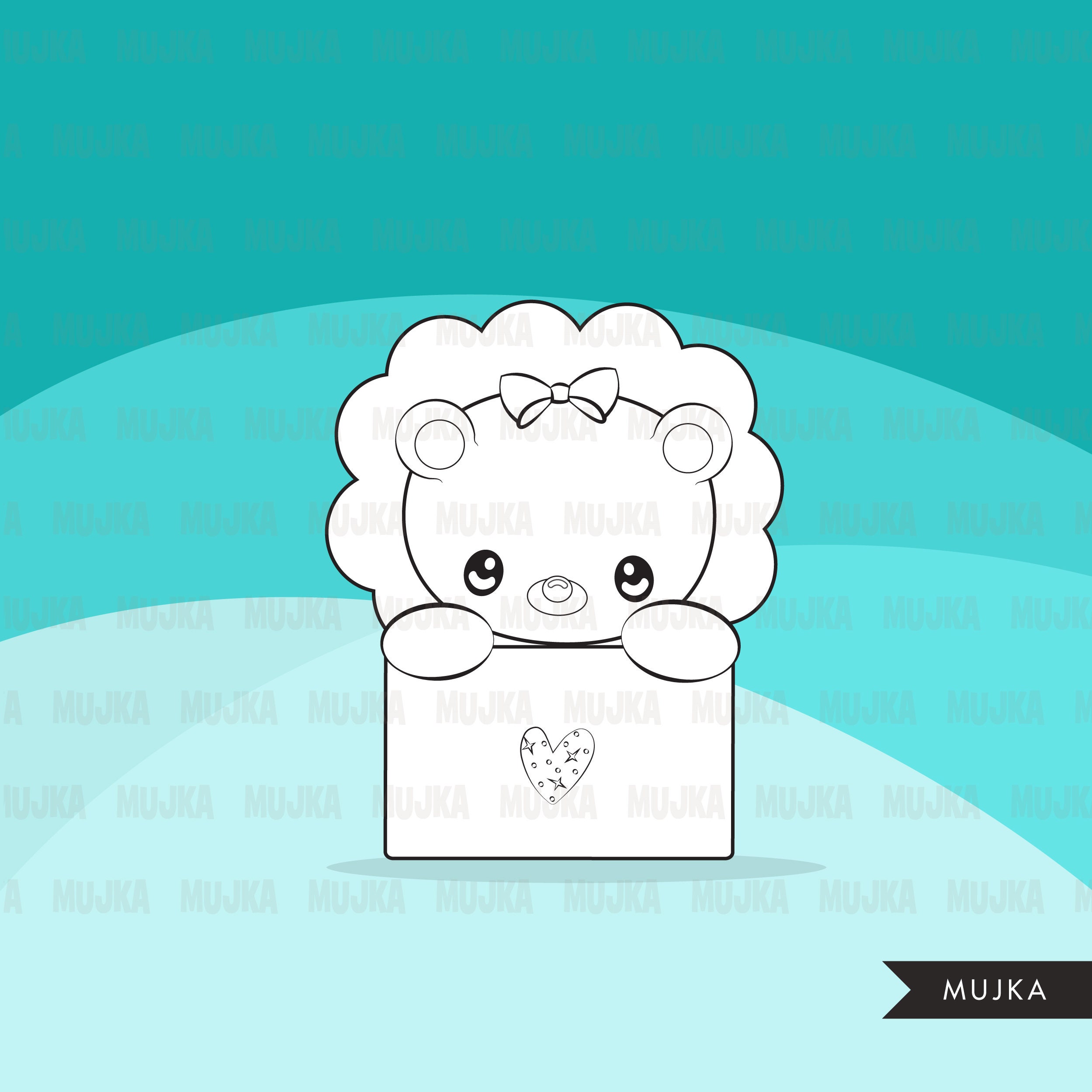 Valentine's Day Digital Stamps. Valentine Love Letters - Etsy Canada