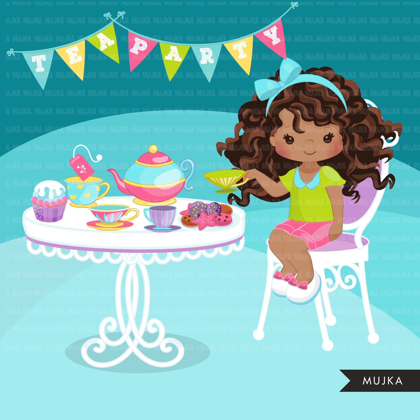 Tea Party Png, Tea Party Clipart, Tea Party Birthday Graphics, Tea Cup ...