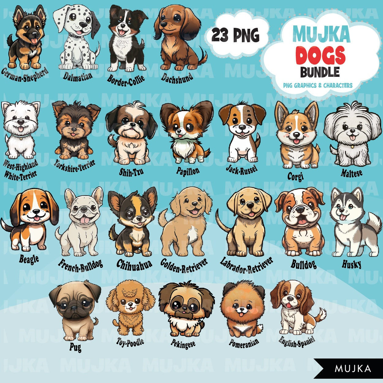 Pets Clipart Border