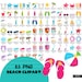 Beach Png, Beach Clipart, Beach Bundle, Summer Backgrounds, Beach Boy ...
