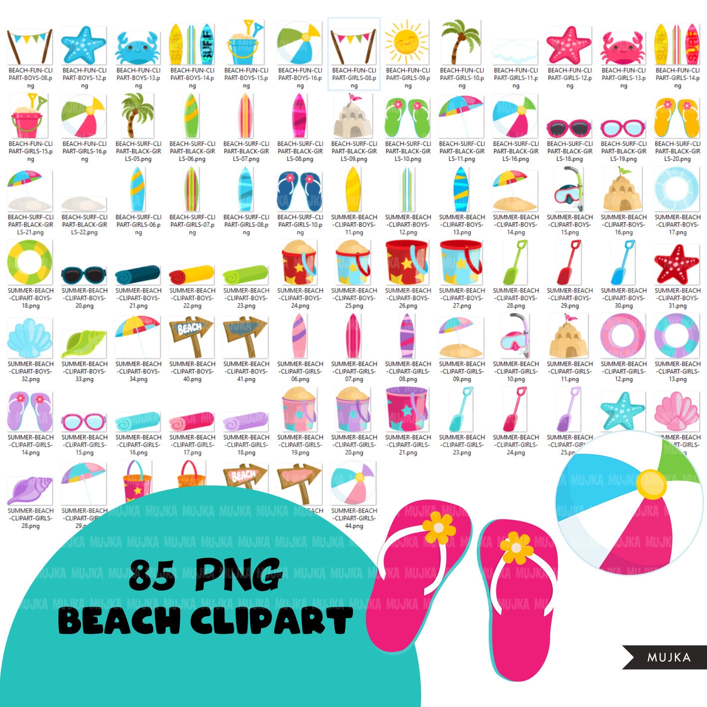 Beach Png Beach Clipart Beach Bundle Summer Backgrounds - Etsy Canada
