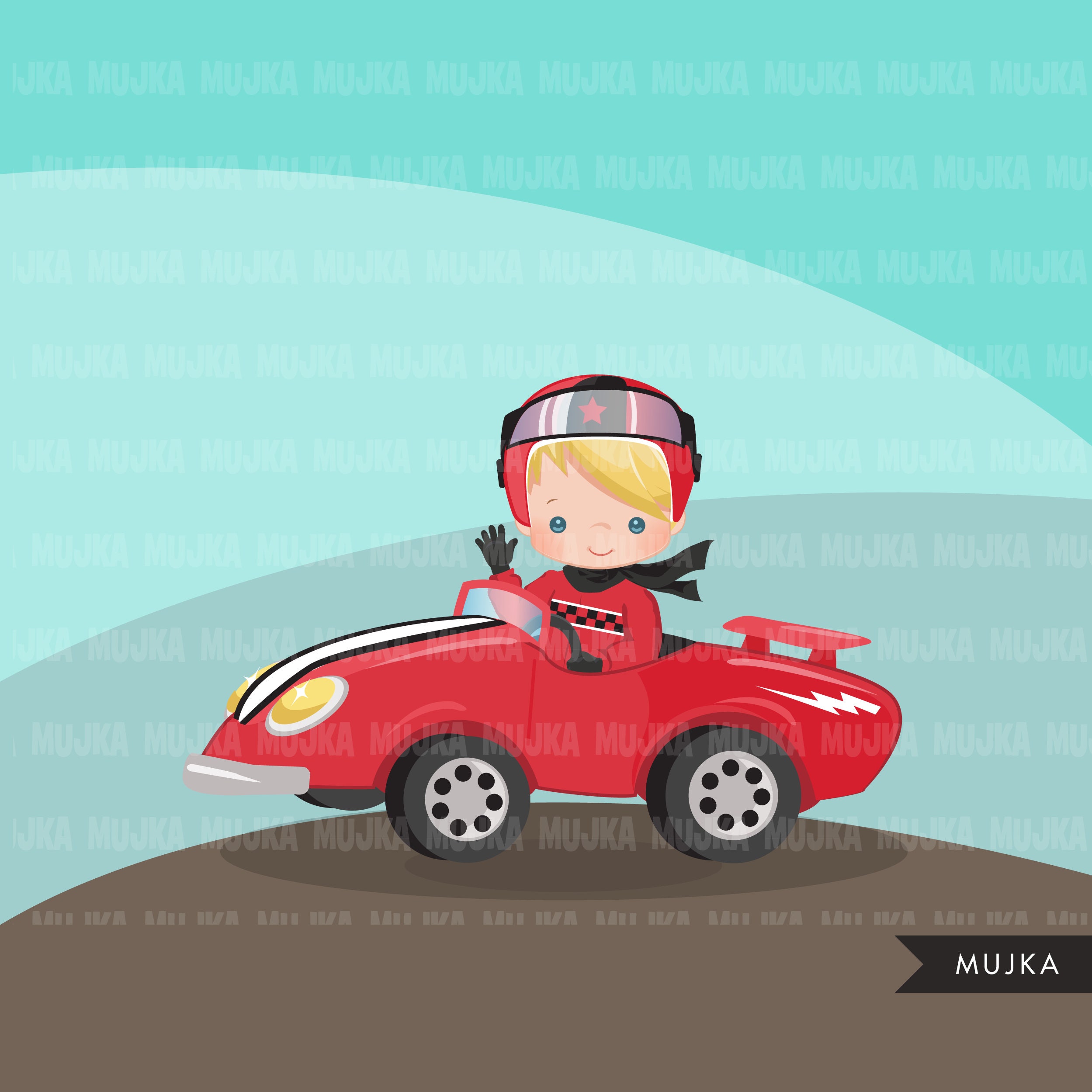 Race Car Driver Clip Art