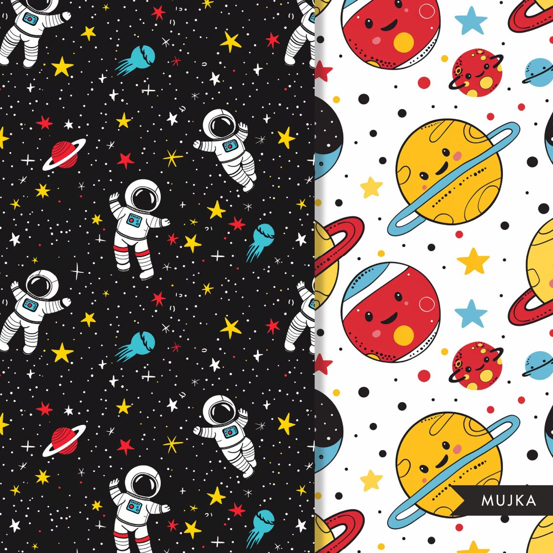 Space Digital Papers, Planets Png, Astronaut Background, Out of This ...