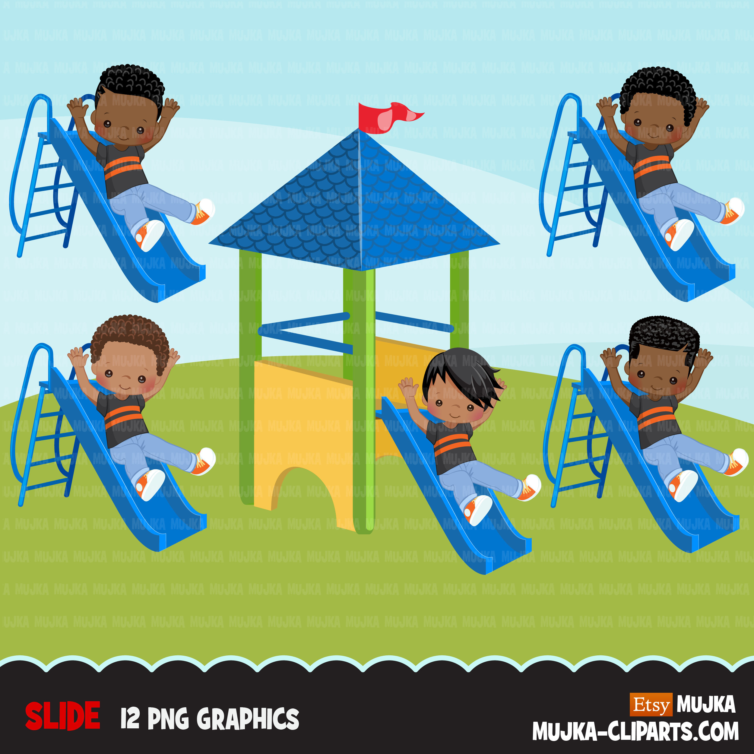 Park Playground Clip Art