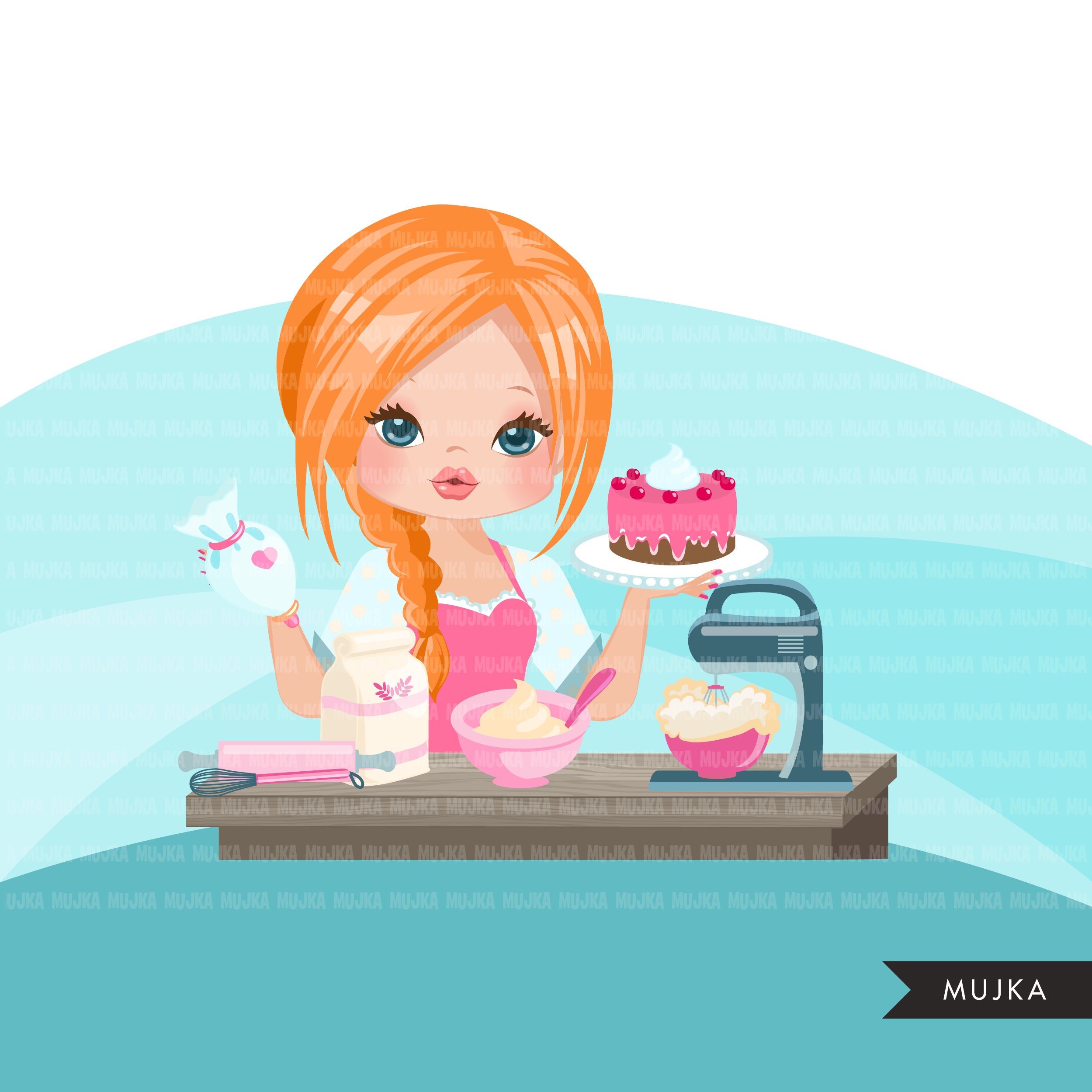 Baking Png Baking Clipart Baking Illustration Baking - Etsy