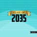 Graduation Clipart, GRADS 2021- 2050 Graduation Banner, Class of 2021 ...