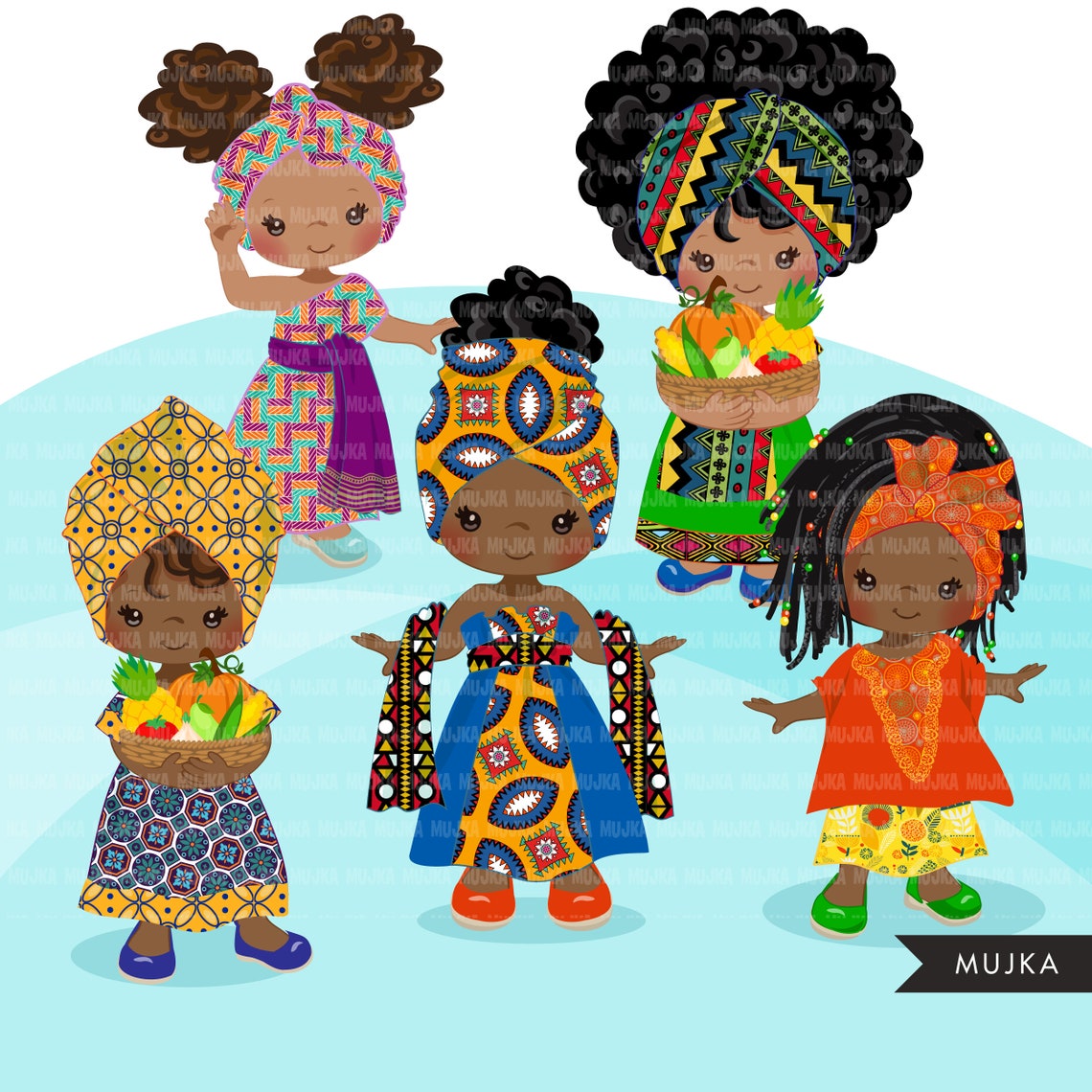 Kwanzaa Clipart, Kwanzaa Png, African Clipart, Kwanzaa Designs, African ...