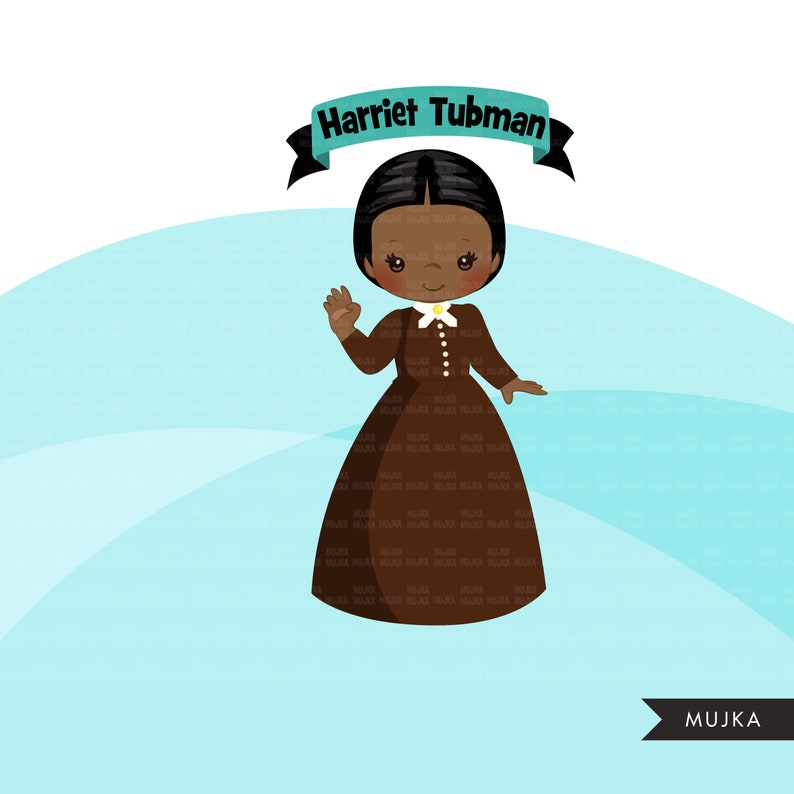 Black History Figures Clipart Bundle Malcolm X Kamala - Etsy