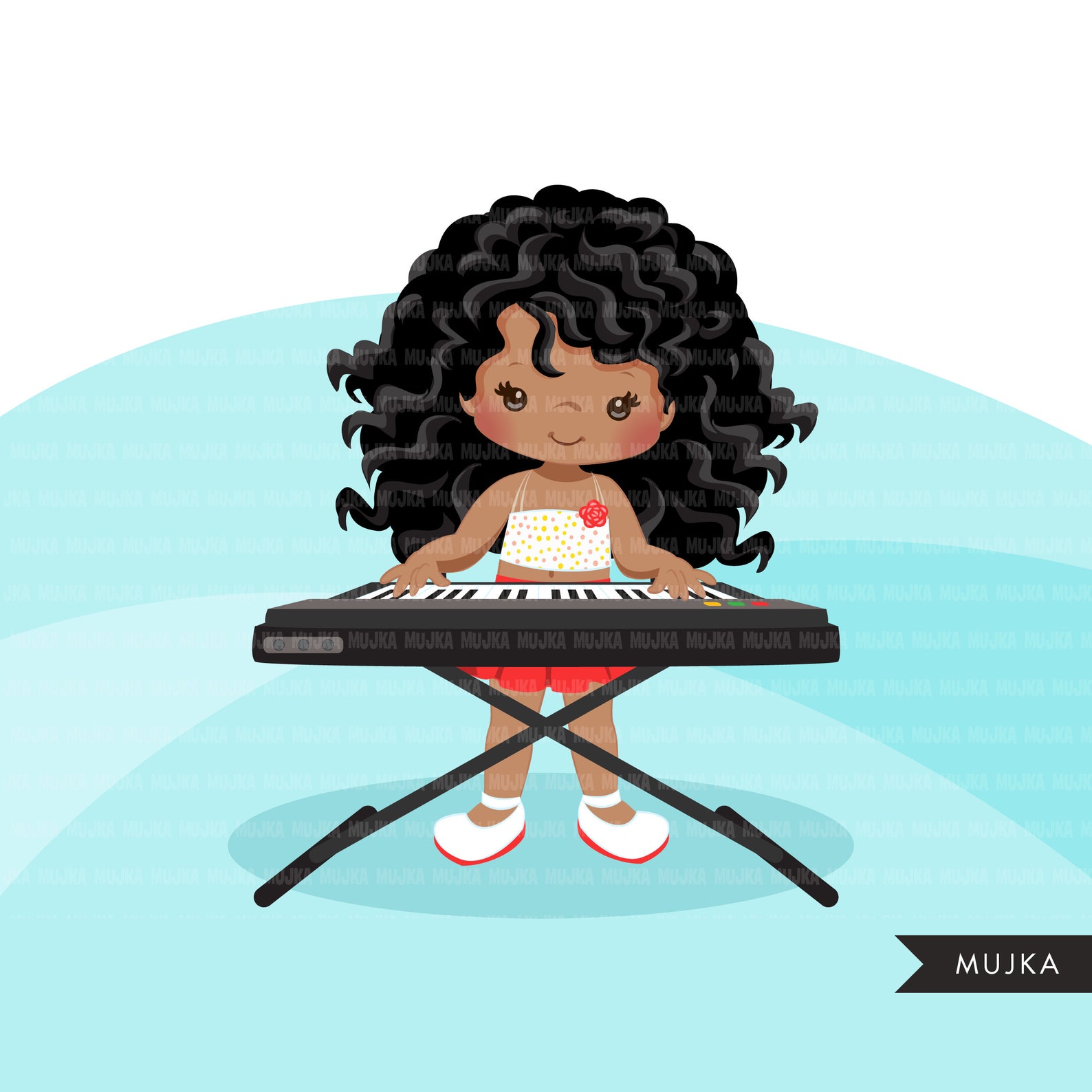 Keyboard Piano Clipart, Music Instruments Clipart, Education Graphics ...