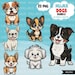 Dogs Png, Puppy Png, Pets Clipart Bundle, Cute Dogs Clipart, Best ...