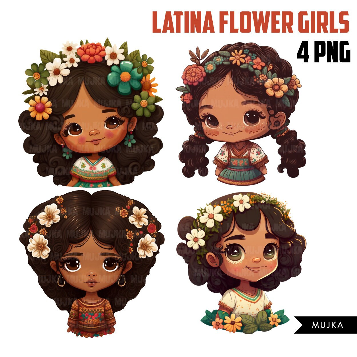 Latina Art Latina Png Latina Stickers Latina Clipart - Etsy