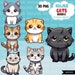 Cats Png, Kitten Png, Pets Clipart Bundle, Cute Cats Clipart, Best ...