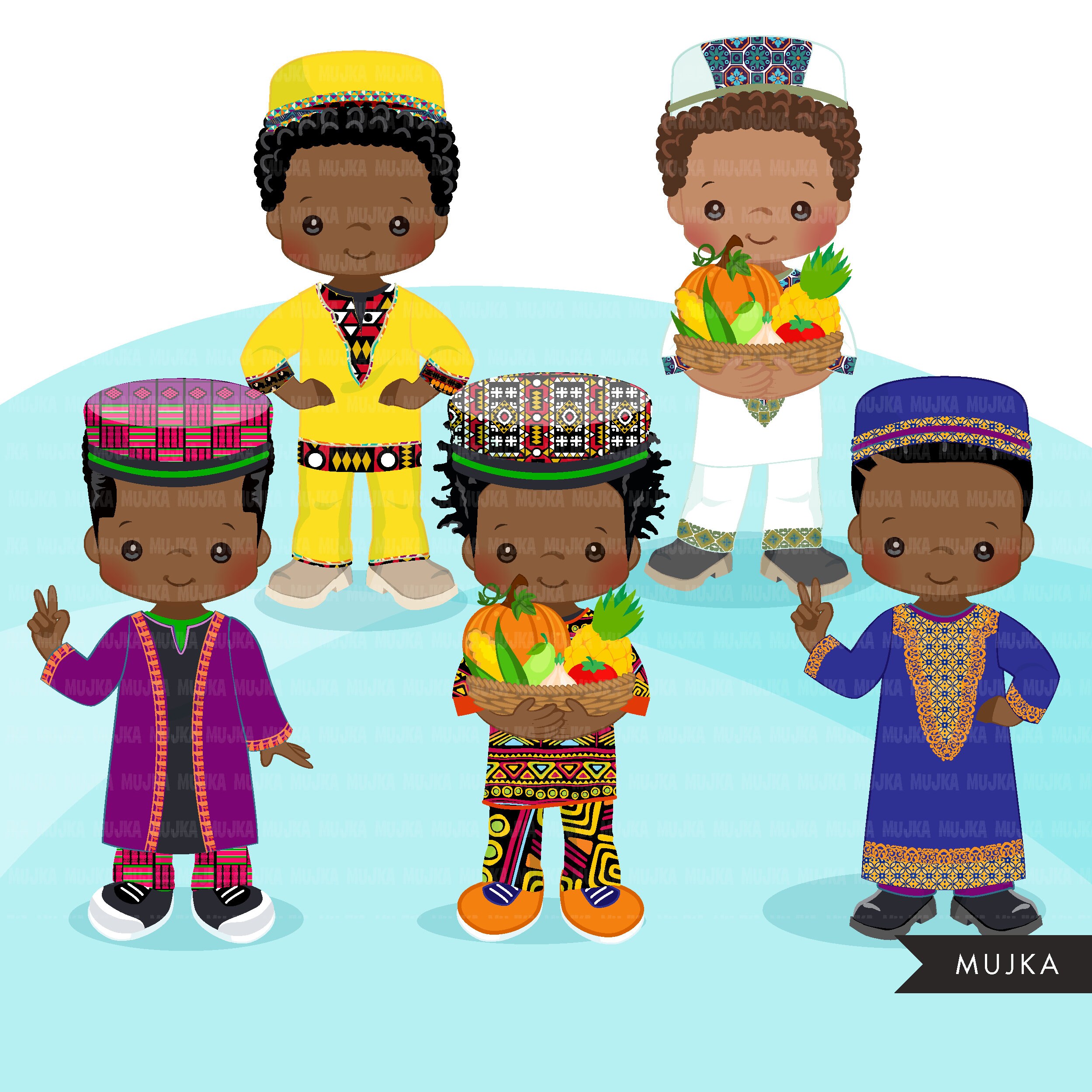 Kwanzaa Clipart, Kwanzaa Png, African Clipart, Kwanzaa Designs, African ...