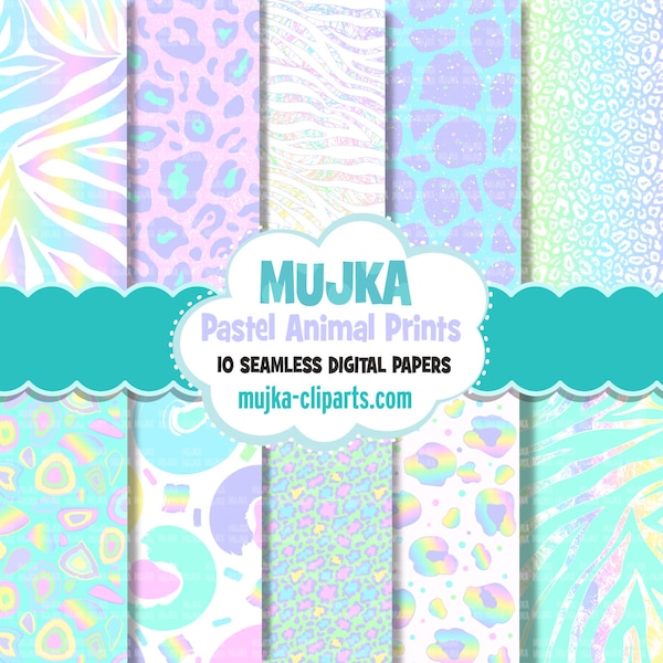 Animal Print Papers - Etsy