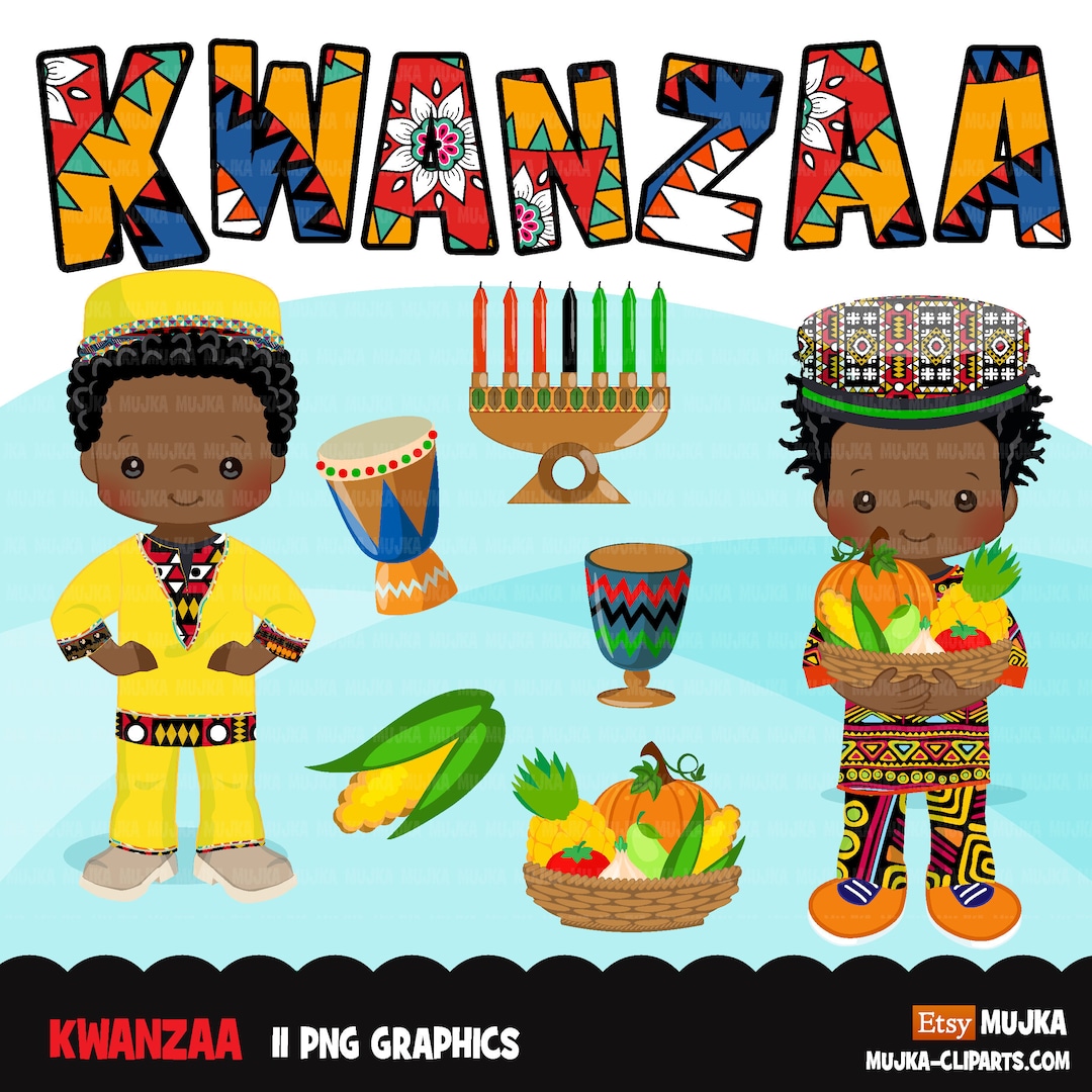 Kwanzaa Clipart, Kwanzaa Png, African Clipart, Kwanzaa Designs, African ...