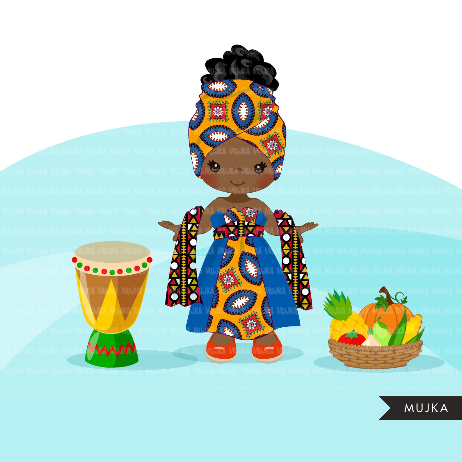 Kwanzaa Clipart, Kwanzaa Png, African Clipart, Kwanzaa Designs, African ...