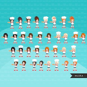 Pizza Clipart Bundle, Pizza Chef, Pizza Shop Bundle Sublimation Designs ...