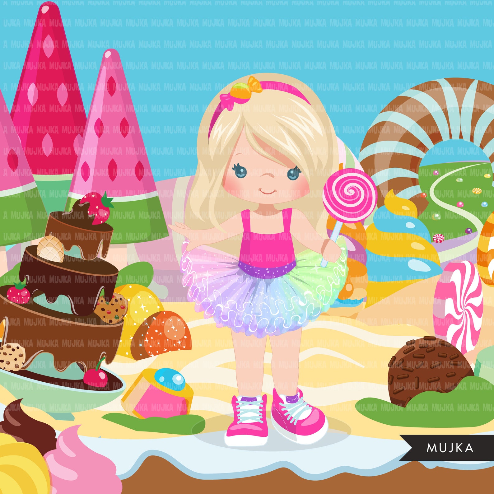 Candy Land Printable Png Candy Land Birthday Backdrops - Etsy Canada