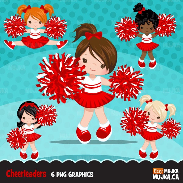 Red Cheer Clipart