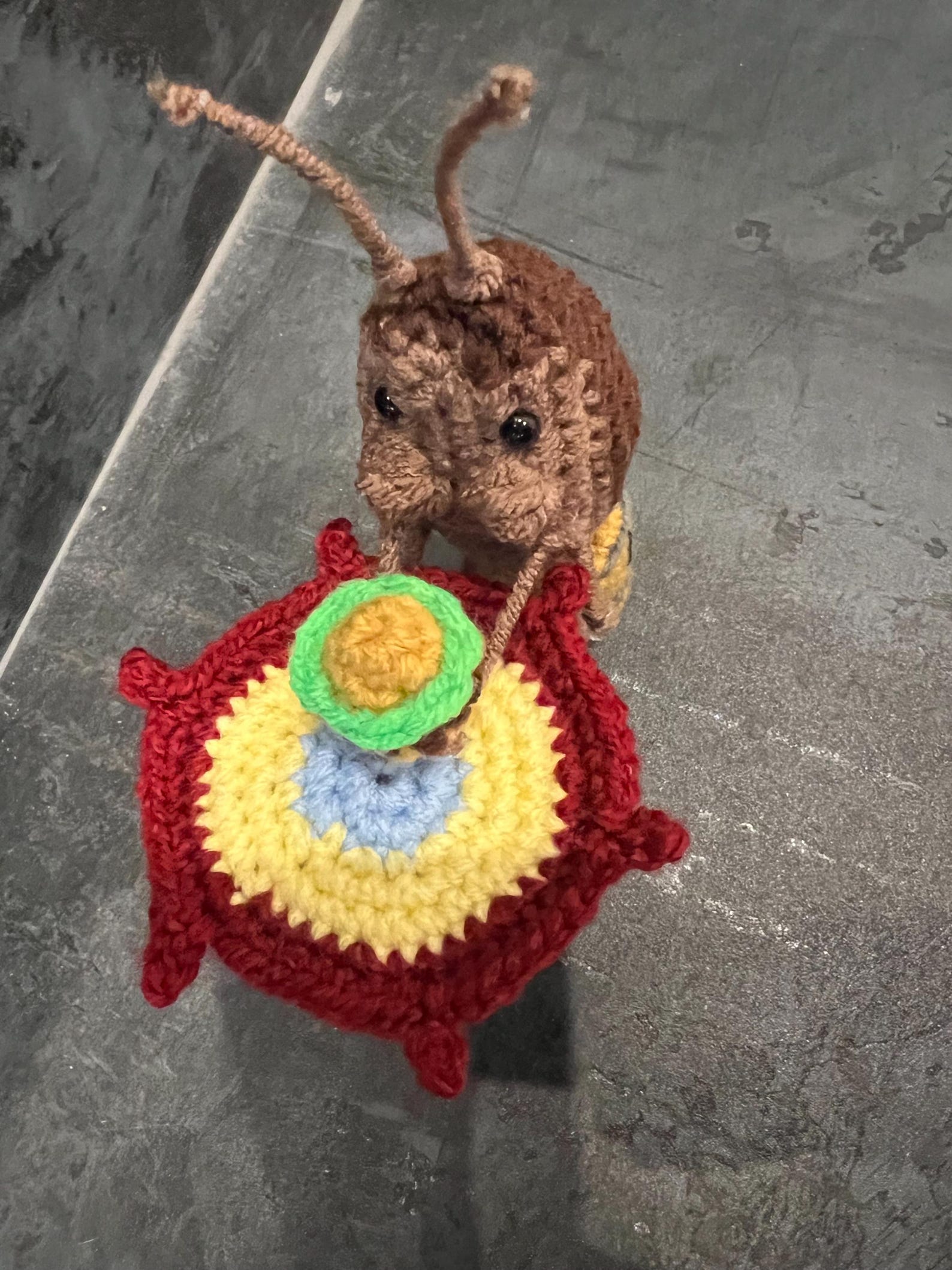 Crochet Roach Eating a Burger PDF Crochet Pattern ONLY Digital Download ...