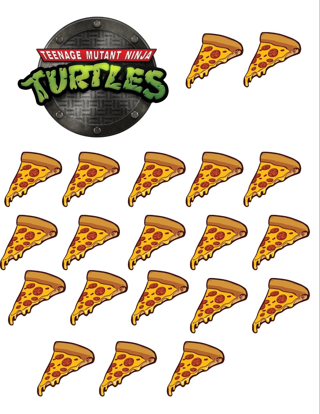 TMNT Ninja Turtles Edible Image Cake Sheet - Etsy Canada